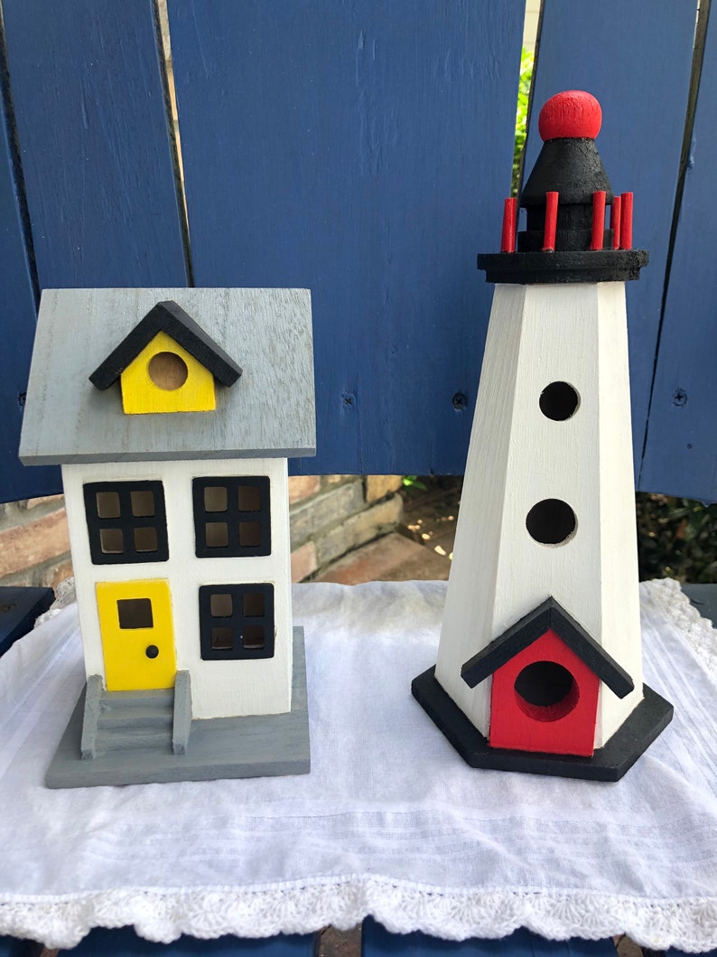 Large Wooden DOG House, Birdhouse, Hand Painted Home Decor - Etsy