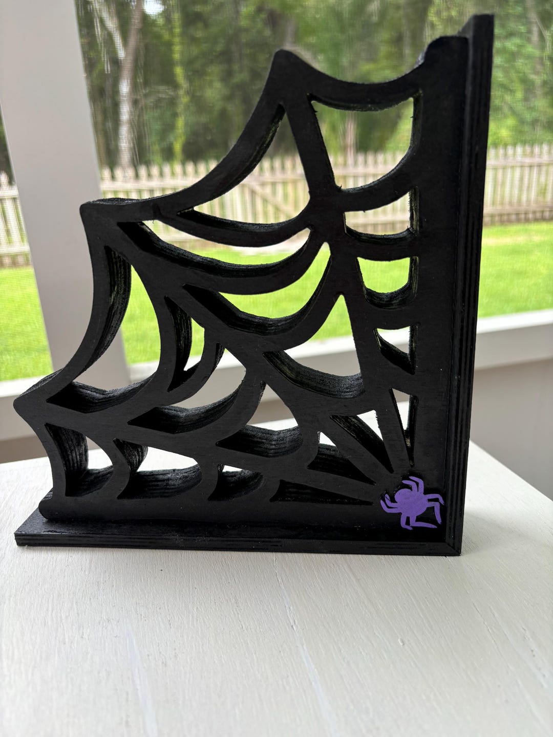Large Wooden Spider Web. Halloween Wood Decor - Etsy