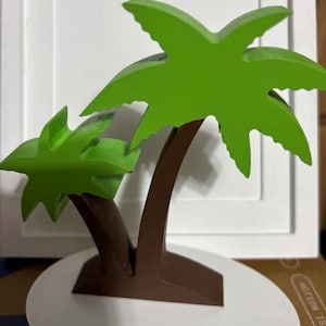 Tropical PALM Tree Decor, Stand up Decorations - Etsy