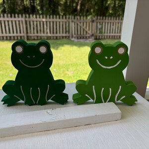 Adorable Frog Stand up Decorations - Etsy