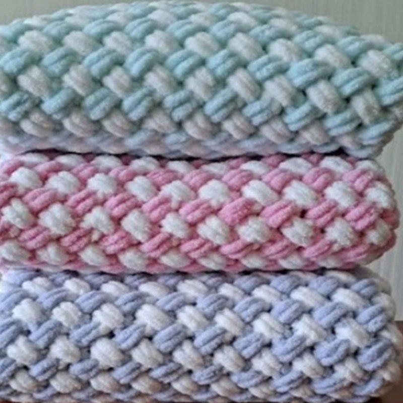 Color Baby Blanket - Etsy