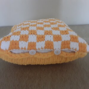 Checkerboard Decorative Pillowcases, 10x10 Checkered Pillow Covers ...