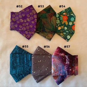 3-layered Cotton Face Mask Premium Cotton | Etsy