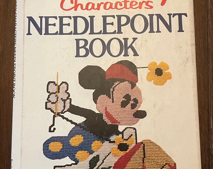 Walt Disney Characters Needlepoint Book Instructions by Lisbeth Perrone ...