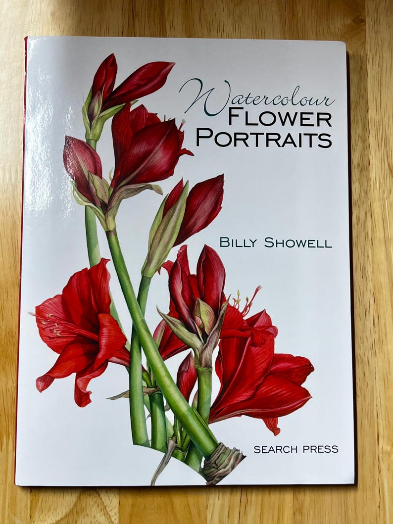 Billy Showell’s Waterclour Books Choice of Botanical, Flowers, Fruits ...