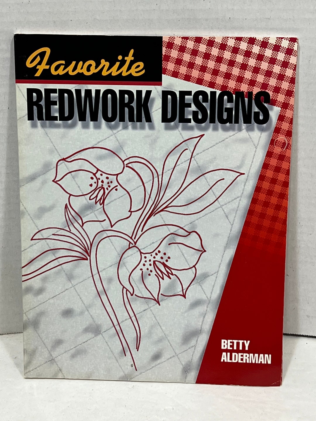 1999 Favorite Redwork Designs Betty Alderman American Quilter's Society ...