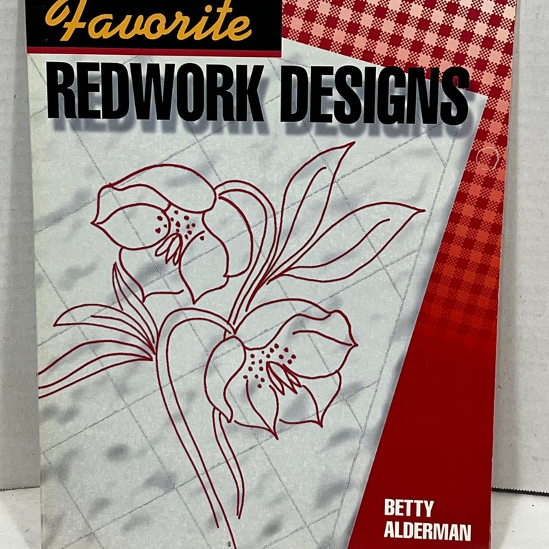 Vintage Redwork - Etsy