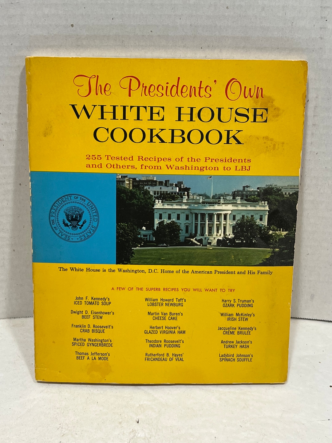 1973 Vintage Cookbook the President’s Own White House Cookbook - Etsy