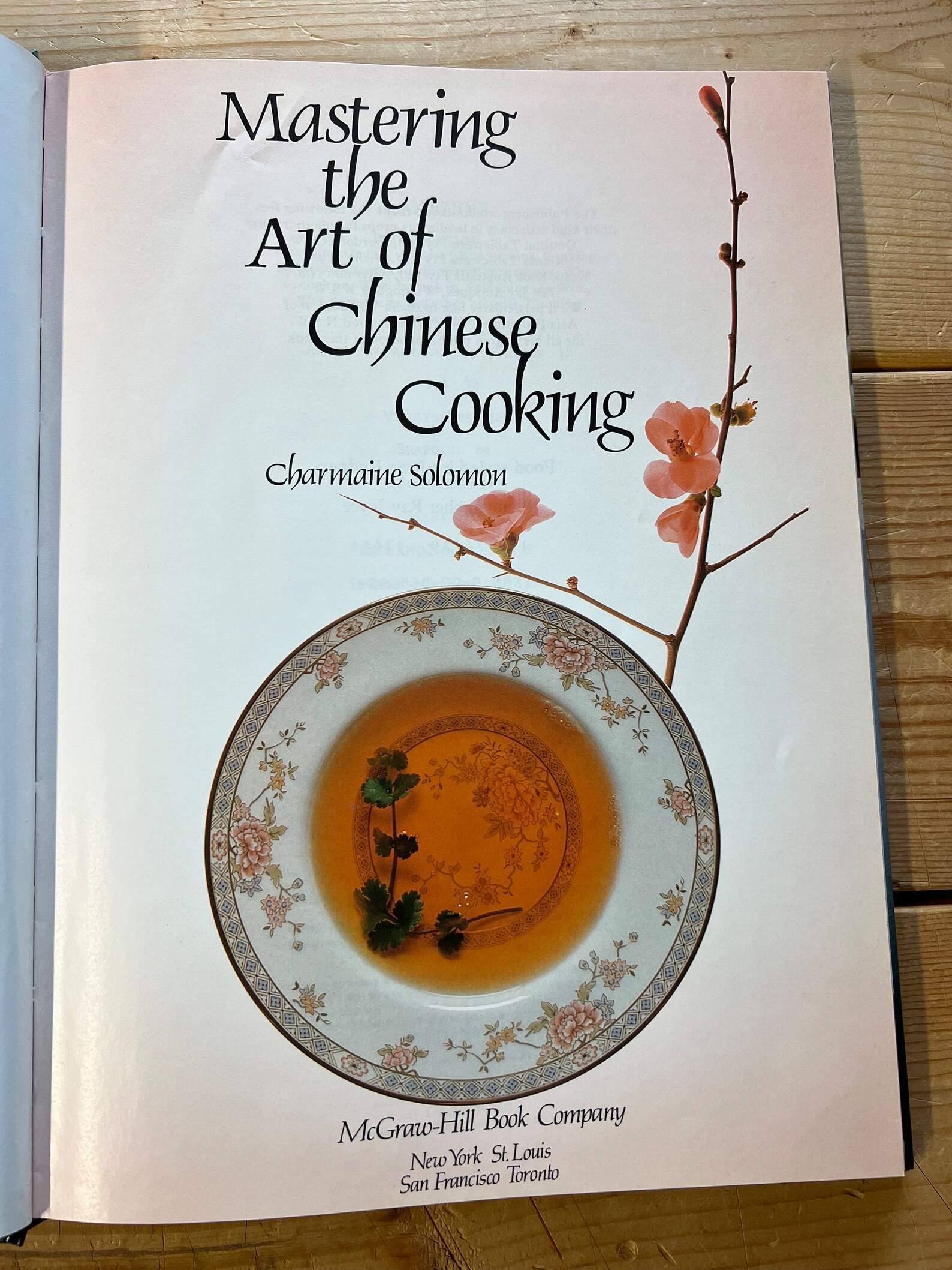 1984 Mastering the Art of Chinese Cooking by Charmaine Solomon Vintage ...