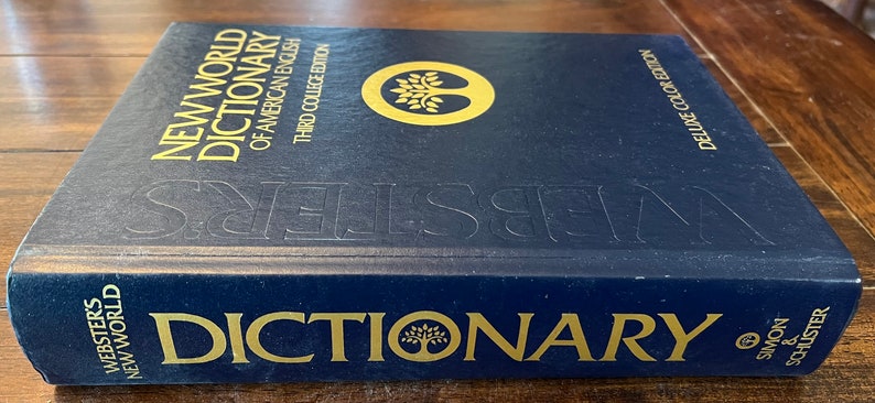 1988 Webster’s New World Dictionary of American English | Vintage Book ...