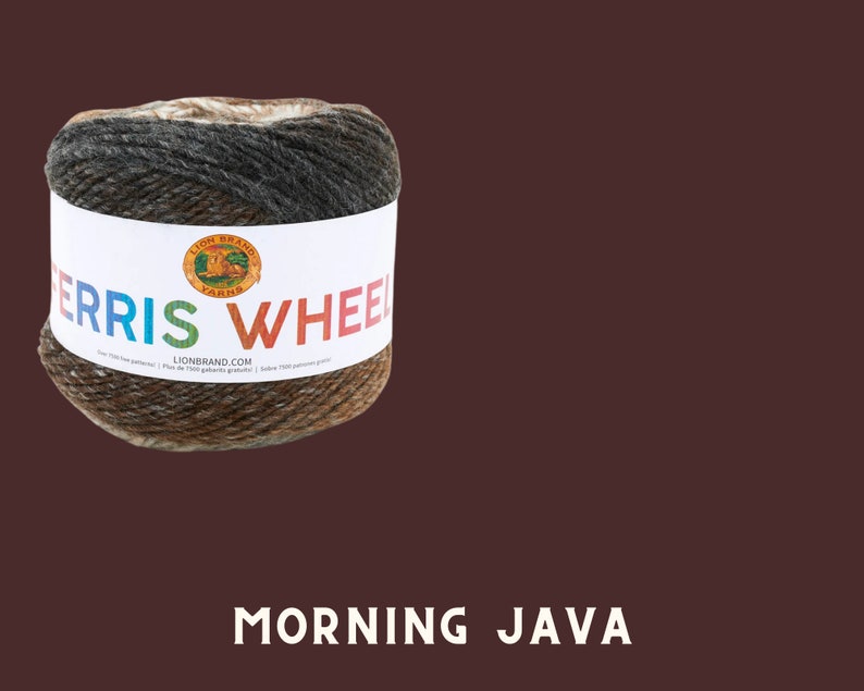 Lion Brand Yarn | Ferris Wheel Yarn | Weight 4 | 270 Yd | 100% Acrylic ...