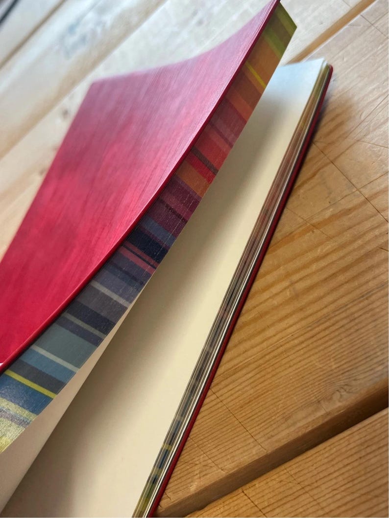 Colorful Soft Cover Journal Notebook With Rainbow Gradient Edging SIZE ...