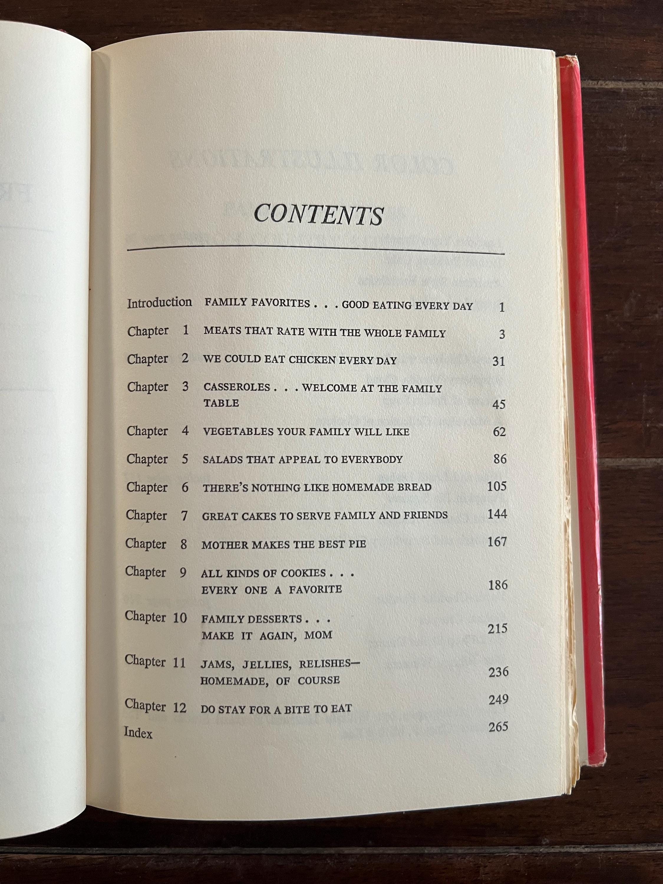 1973 Family Favorites From Country Kitchens Food Editors of Farm ...