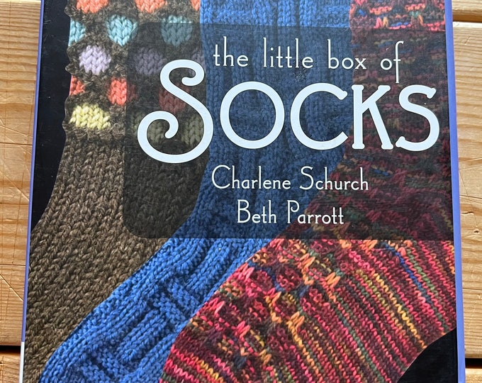 2008 the Little Box of Socks 20 Knitting Patterns by Charlene Schurch ...