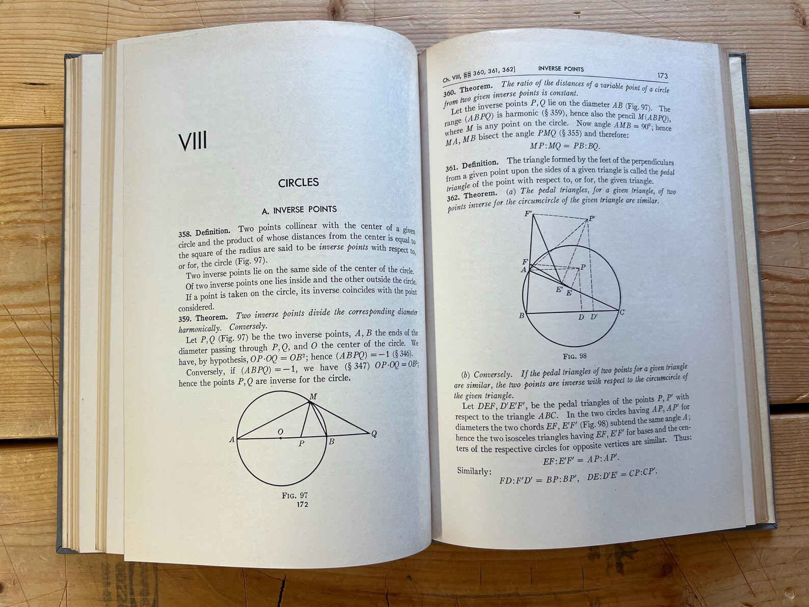 1952 College Geometry by Nathan Altshiller-court Triangle Circle Barnes ...
