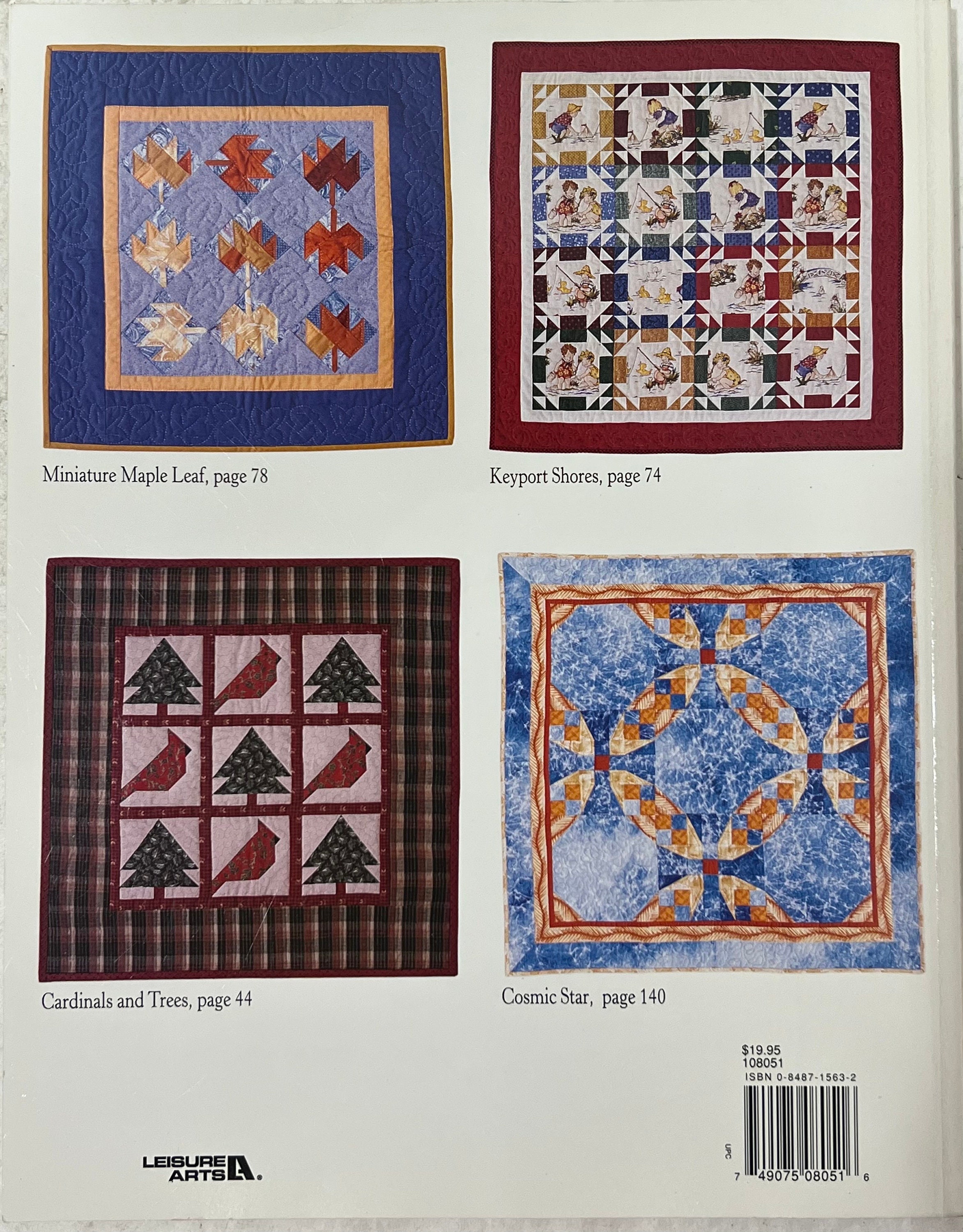 1997 Leisure Arts Presents Big Book of Small Quilts by Mary Hickey ...
