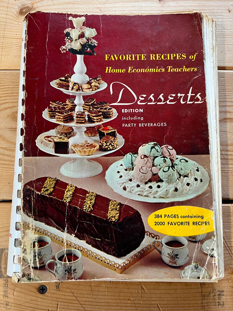 1963 Desserts Edition Including Party Beverages Favorite Recipes of ...