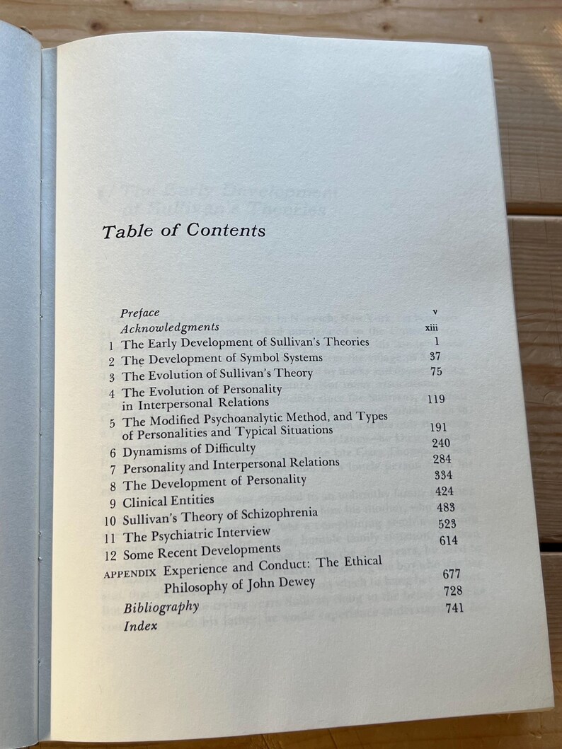 1970 Psychoanalysis and Interpersonal Psychiatry the Contributions of ...