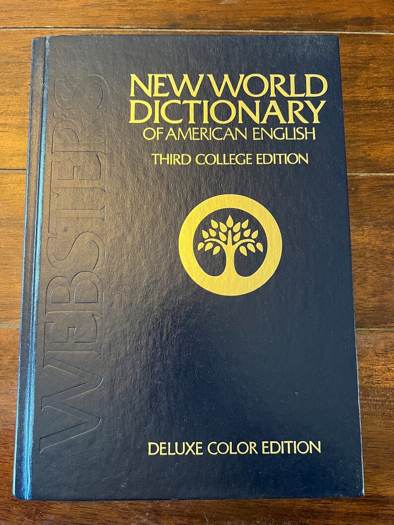 1988 Webster’s New World Dictionary of American English | Vintage Book ...