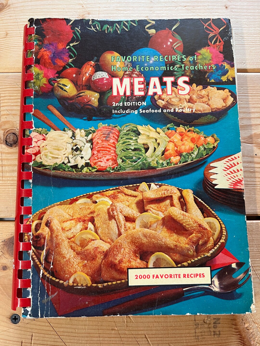 1966 Meats 2nd Edition Including Seafood and Poultry Favorite Recipes ...