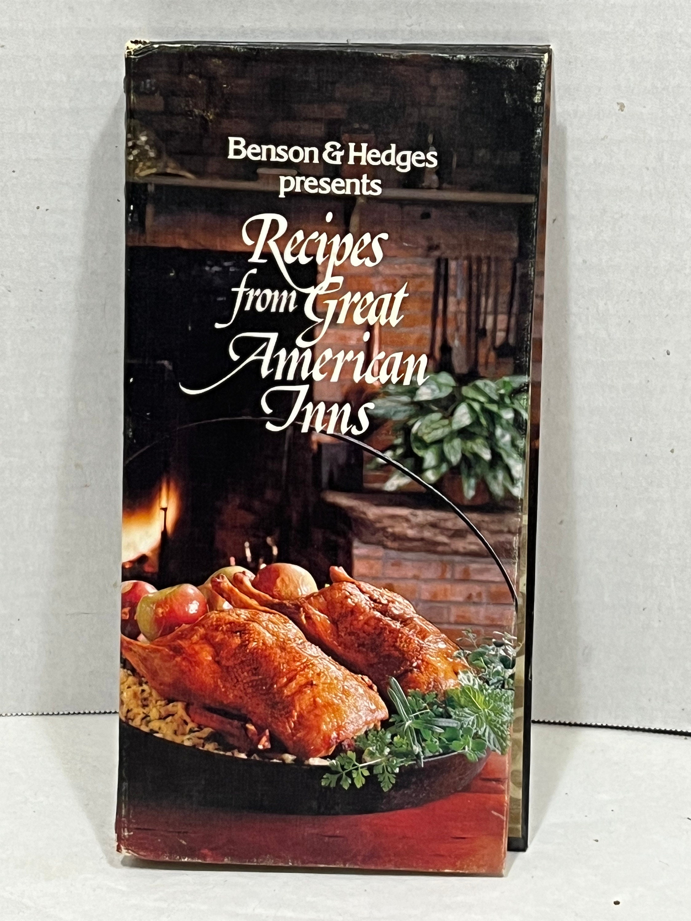 1981 Vintage Cookbook Benson & Hedges Presents: Recipes From Great ...
