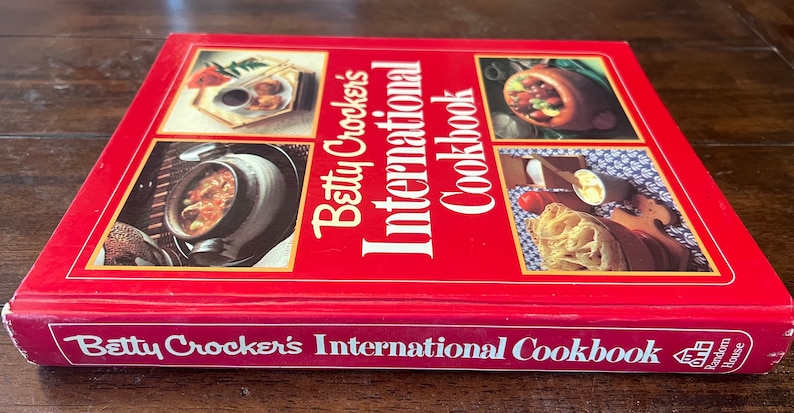 1980 Betty Crocker International Cookbook General Mills Red Hardcover ...