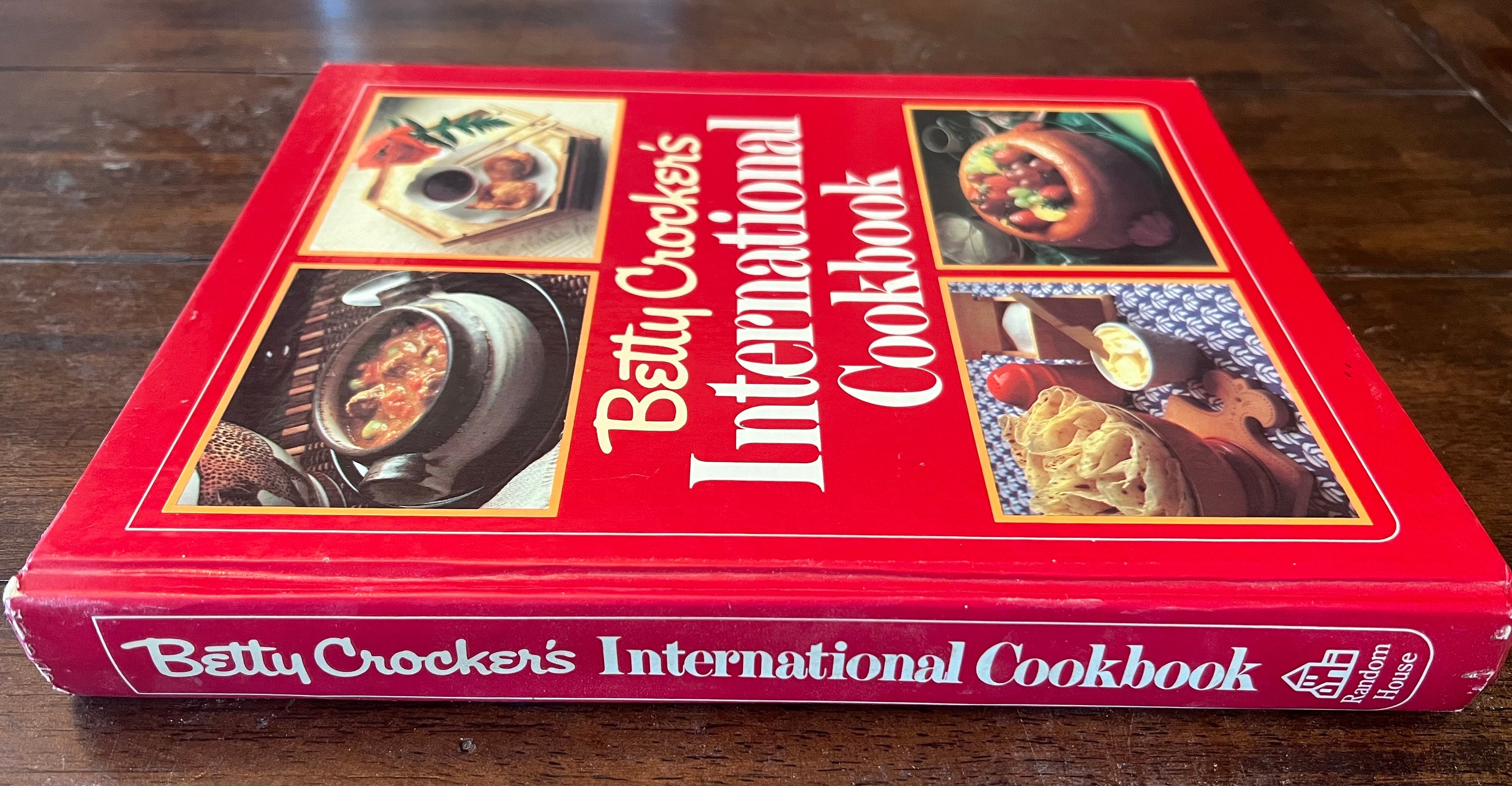 1980 Betty Crocker International Cookbook General Mills Red Hardcover ...