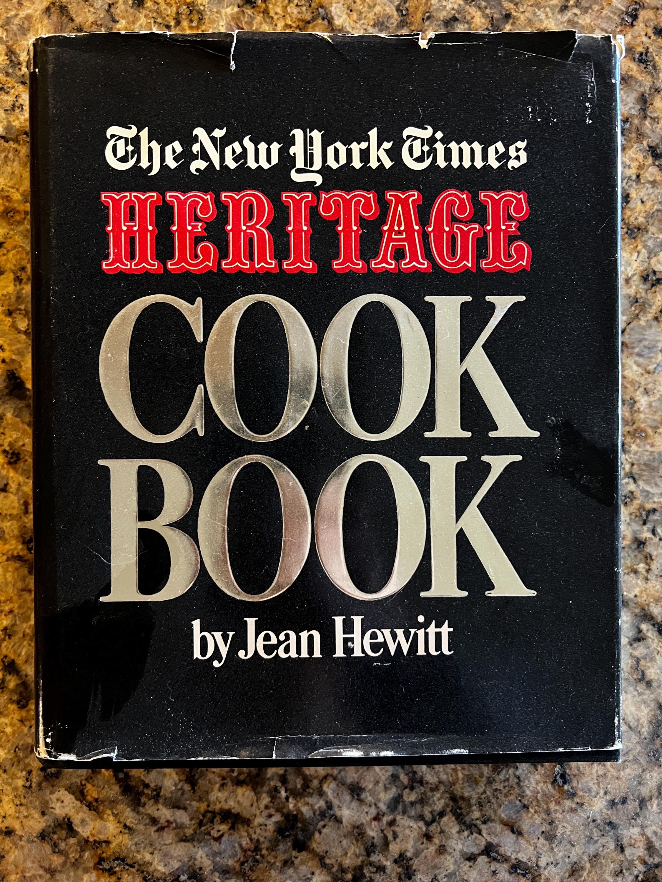 1972 the New York Times Heritage Cookbook by Jean Hewitt Vintage ...