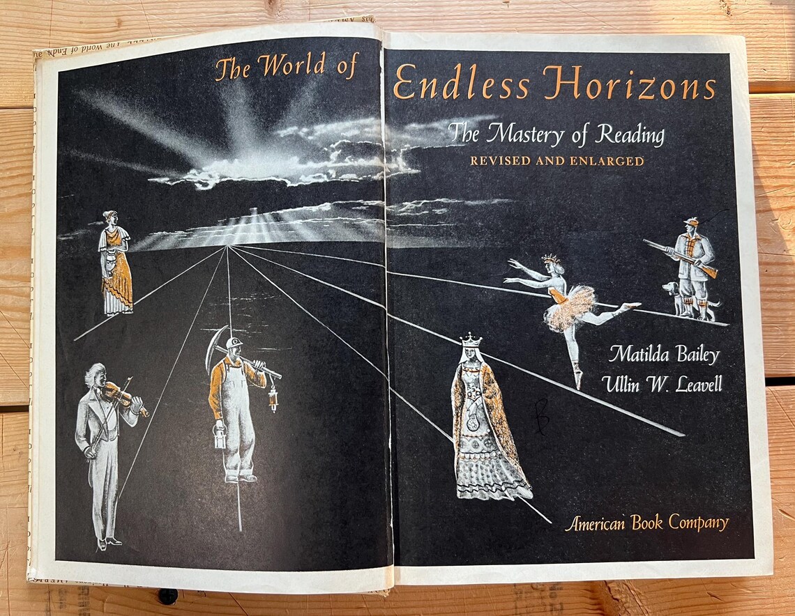 1956 the World of Endless Horizons the Mastery of Reading by Matilda ...