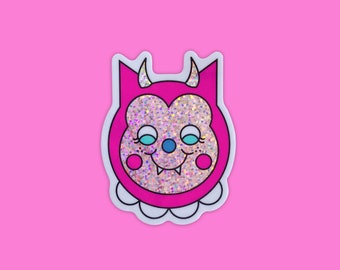 Cute Devil Sticker - Etsy