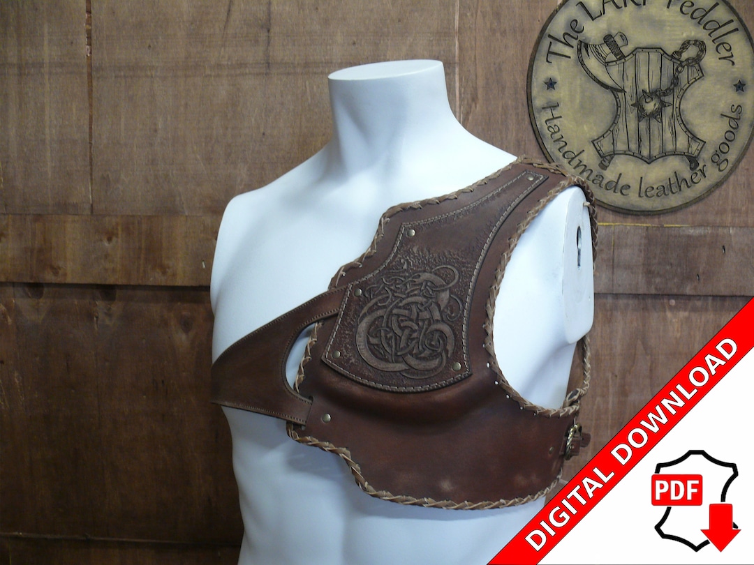 Leather Viking Armor Cuirass Pattern: DIY Medieval LARP (PDF) - Etsy