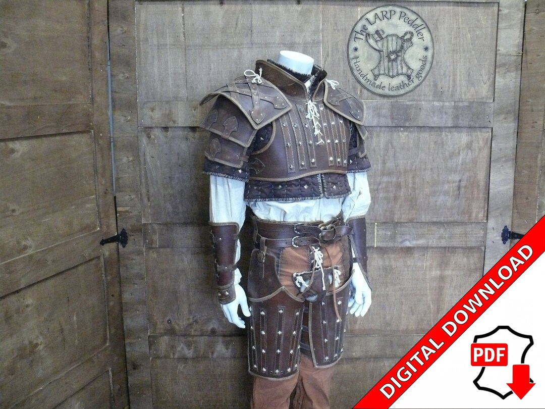 DIY Leather Armor Pattern: Witcher LARP Medieval Cuirass (PDF Guide) - Etsy