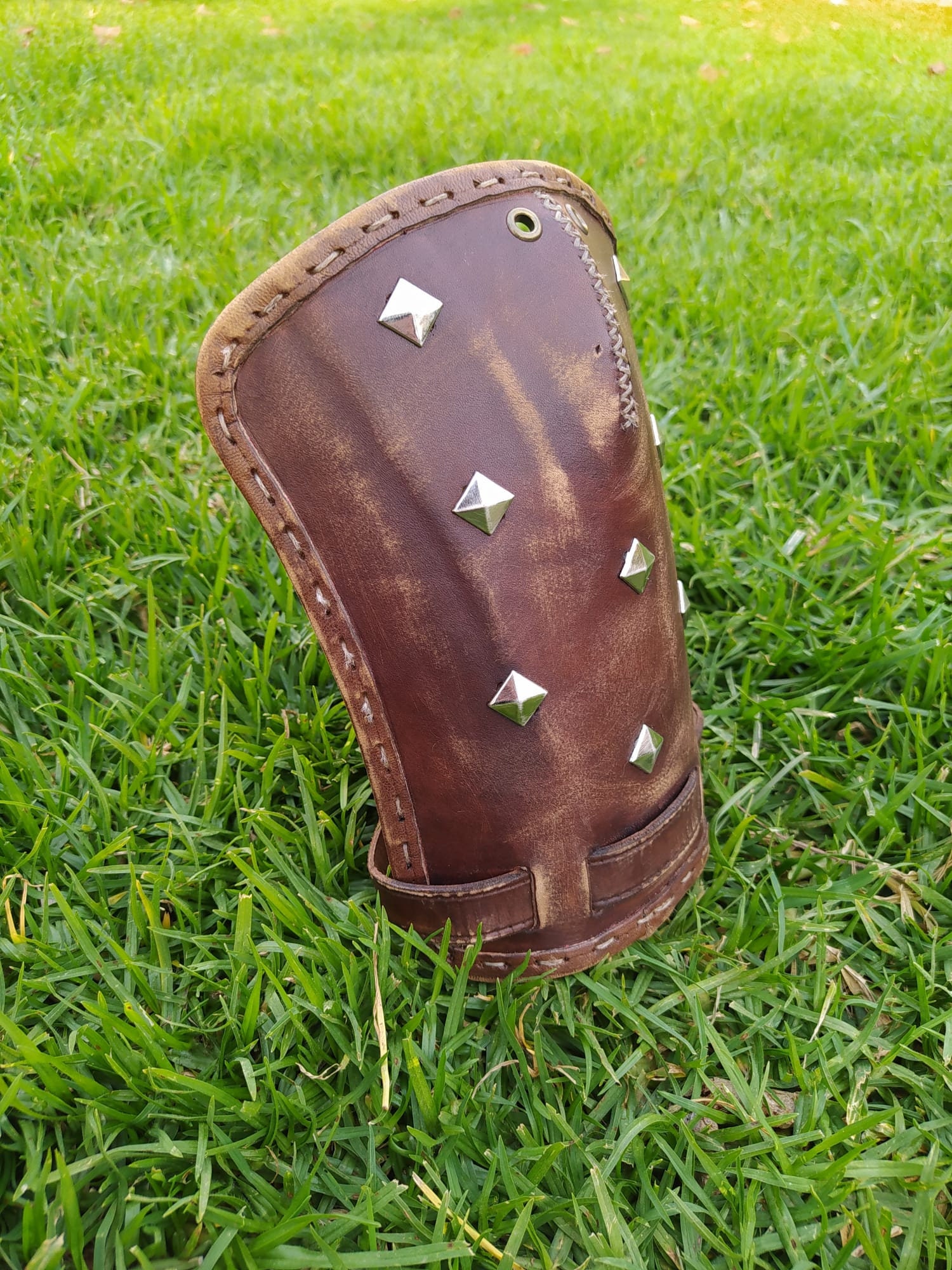 Witcher LARP Armour Shoulder Leather Armor | Etsy