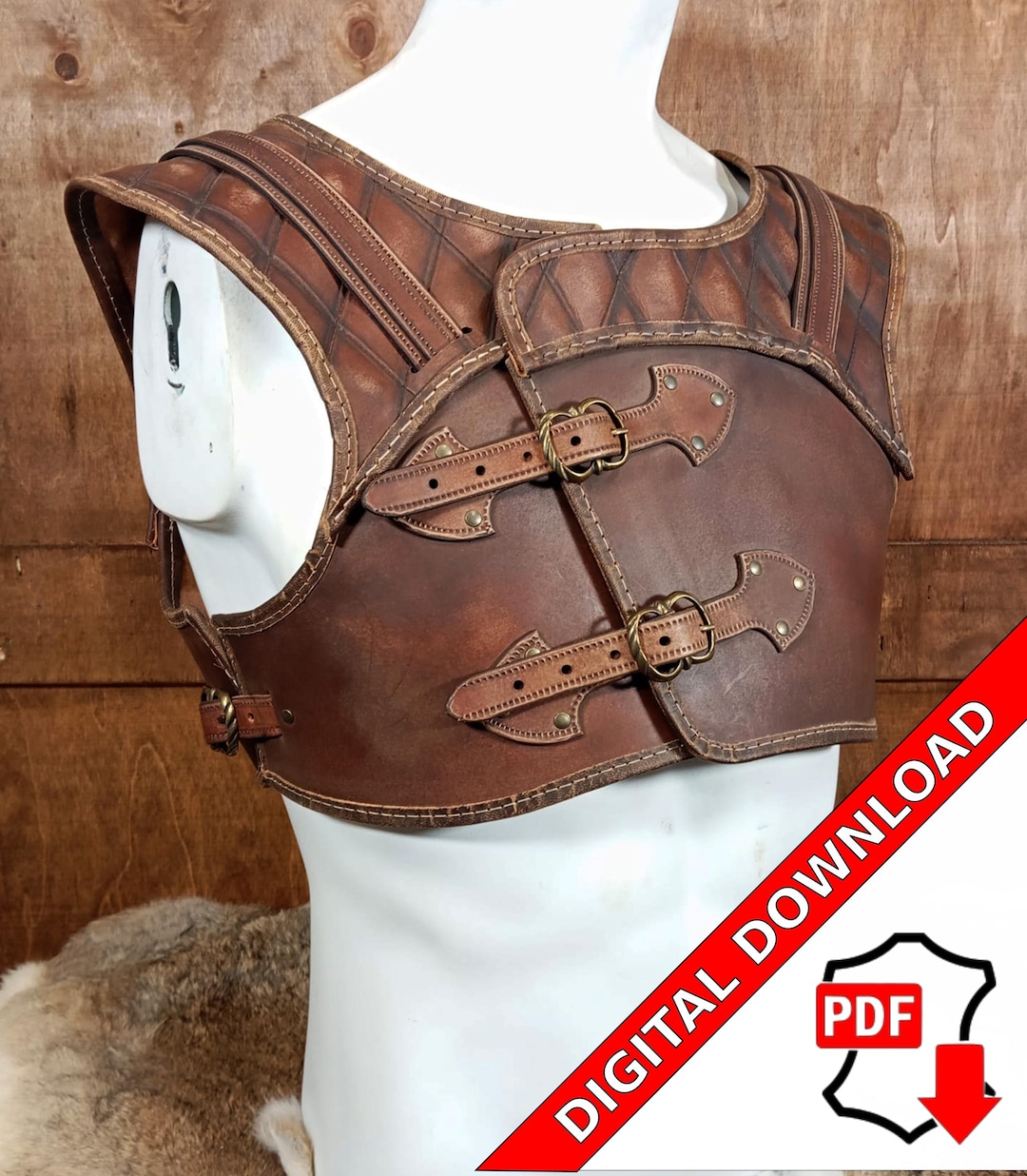 Leather Assassin Armor Pattern: DIY Rogue Witcher Cuirass (PDF) - Etsy