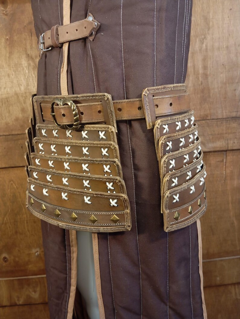 Leather Samurai Waist Armor Pattern: Ronin LARP DIY (PDF Pattern) - Etsy