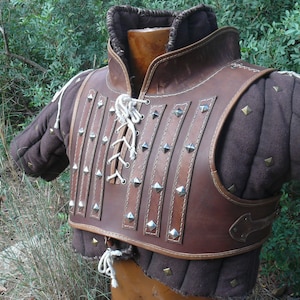 DIY Leather Armor Pattern for Male Witcher LARP Roleplay - Medieval ...