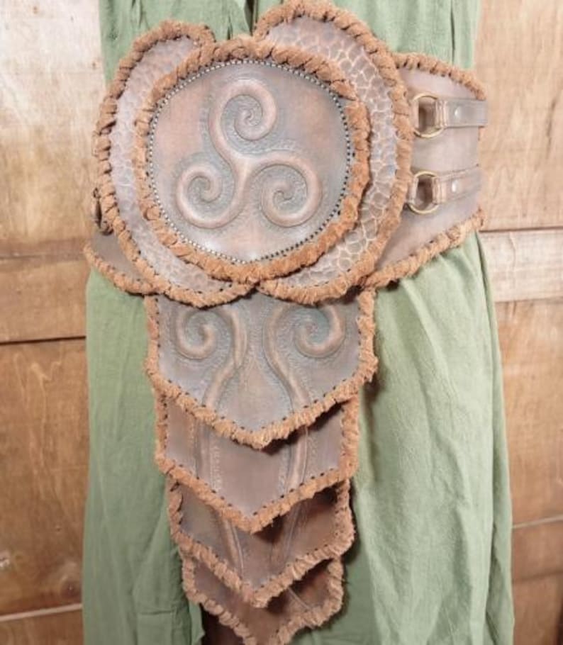 Leather Druid Kidney Belt Armor Pattern: DIY LARP Costume (PDF) - Etsy
