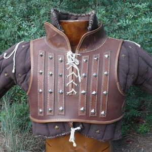 Leather Chest Armor Cuirass Pattern PDF Witcher LARP Roleplay Medieval ...