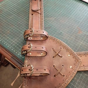 Leather Baldric Pattern: DIY LARP Musketeer Chest Belt (digital ...