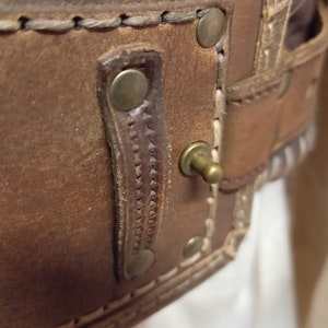 Leather Pattern DIY Witcher LARP Leather Baldric Rogue Chest Belt ...