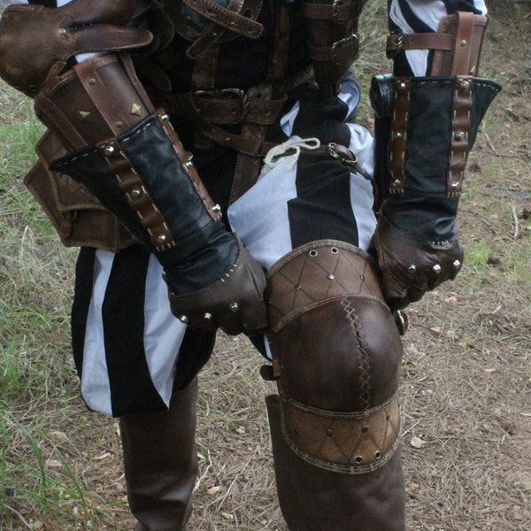 Knee Armor Medieval - Etsy