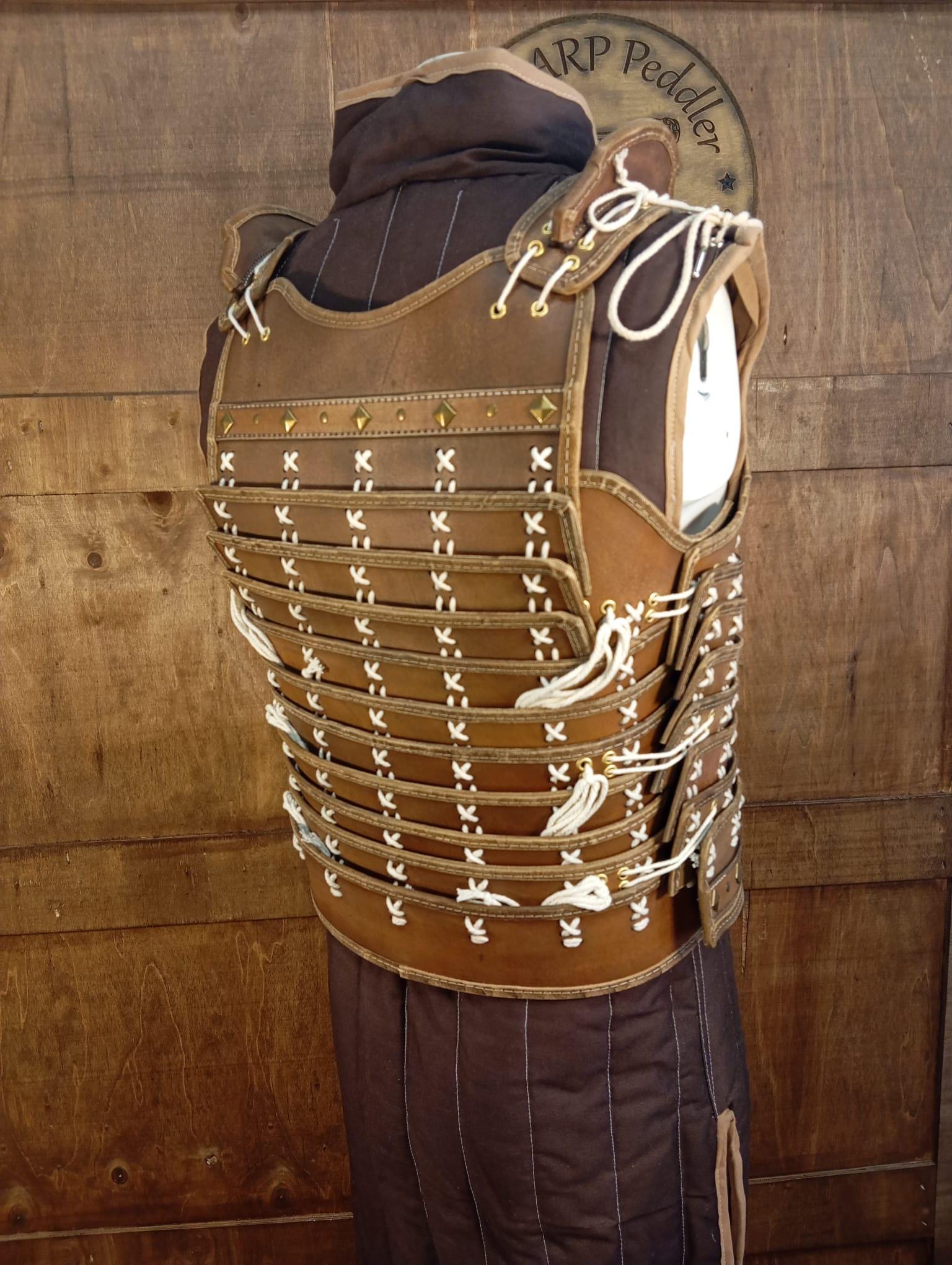 Leather Samurai Armor Pattern PDF Ronin Armor LARP Roleplay Medieval Do ...