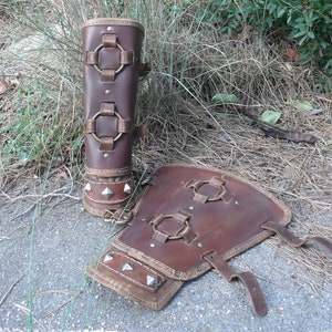 DIY Leather Armor Pattern for Male Witcher LARP Roleplay - Medieval ...