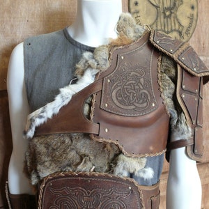 Leather Chest Viking Armor Cuirass Pattern PDF Witcher LARP Roleplay ...