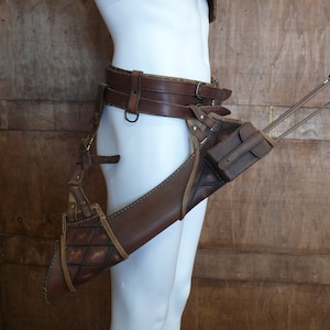 Leather Quiver Pattern PDF Ranger Hunterlarp Roleplay Medieval Do It ...