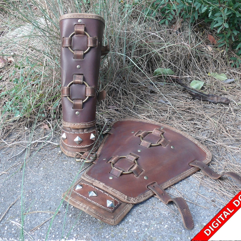 Leather Bracers - Etsy