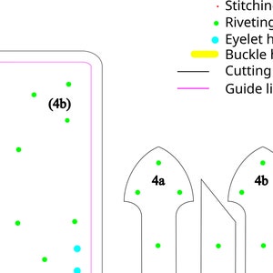 Leather Shoulder Armor Pattern PDF Witcher LARP Roleplay Medieval Do It ...