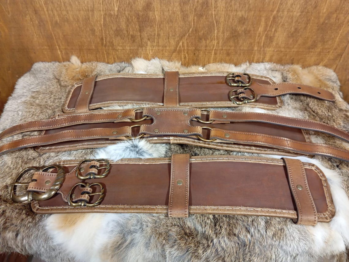 Leather Belt Pattern PDF Wide Belt LARP Roleplay Medieval Do It ...