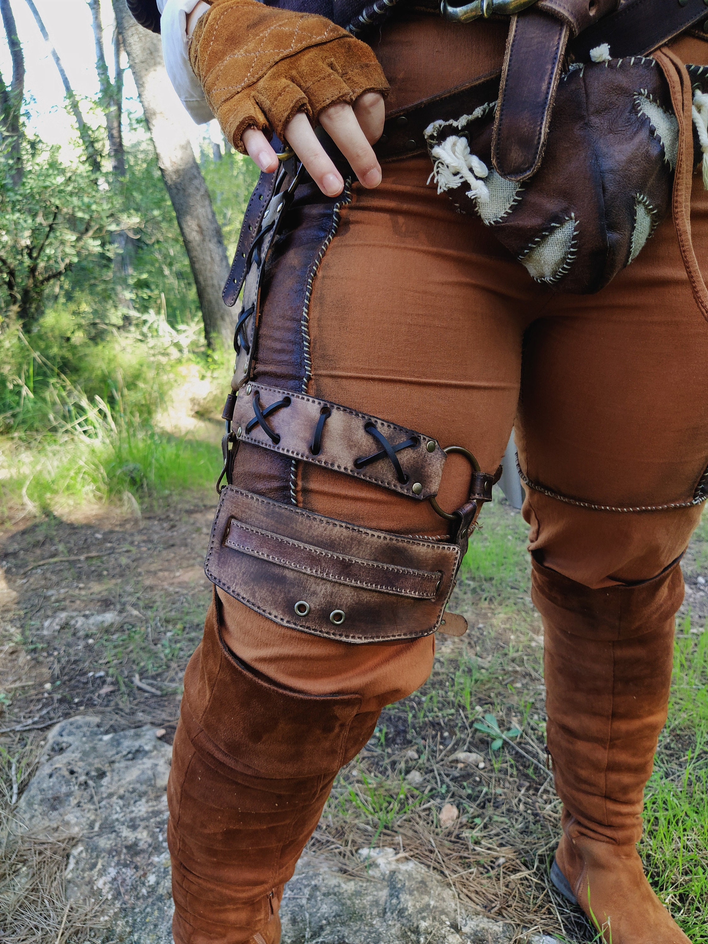 Rogue Leather Armor Black