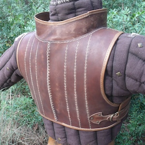 Leather Chest Armor Cuirass Pattern PDF Witcher LARP Roleplay Medieval ...